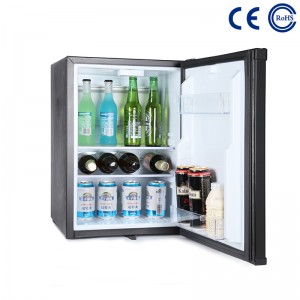 China Hotel Room Small Minibar Display Fridge With Lock Optional M-40A ...